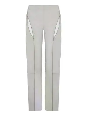 SRVC STUDIO Slash Pocket Track Pants - Neutrals
