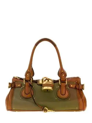 Chloé Paddington Canvas Tote Bag - Brown
