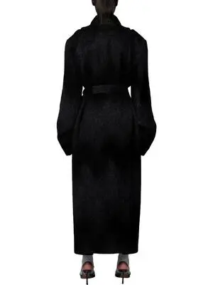 SRVC STUDIO SRVC Studio Belted Zip-Detail Coat