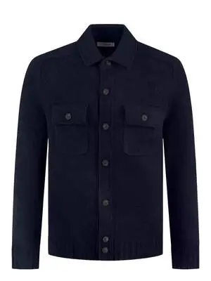 GRAN SASSO Button-up Knitted Cardigan - Blue