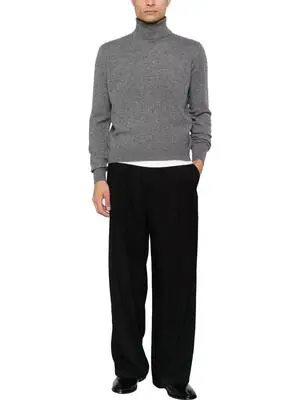 ENTIRE STUDIOS Roll Neck Knitted Sweater - Grey