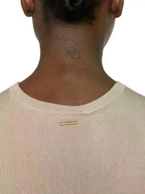 MAX MARA MAX MARA Ribbed Crewneck Vest