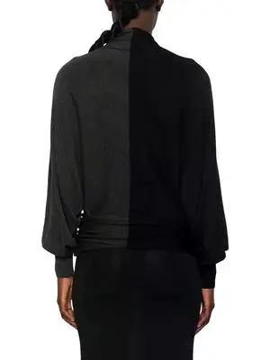 JACQUEMUS Jacquemus Two-Tone Knit Top