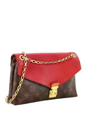 LOUIS VUITTON LOUIS VUITTON Pallas Chain Shoulder Bag Red