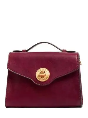 THE BRIDGE The Bridge Leather Tote Bag Red