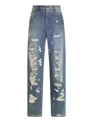 Dolce & Gabbana Denim Trousers - Blue