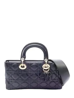 DIOR Christian Dior Medium Cannage Lady D-Joy Tote Bag