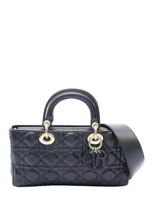 Dior Medium Cannage Lady D-joy Tote Bag - Black