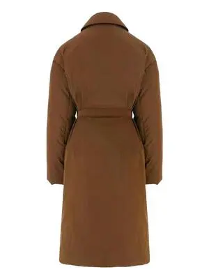IENKI IENKI Velar Belted Down Coat - Brown