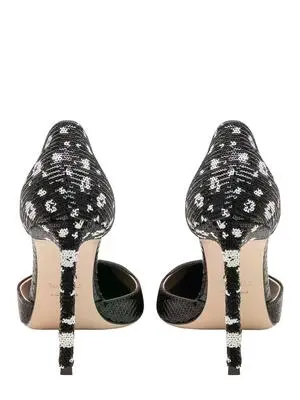 TOM FORD Sequin-embroidered Pumps - Black