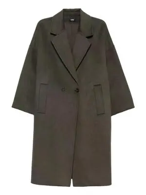 OMC Jessica Double-breasted Coat - Grey