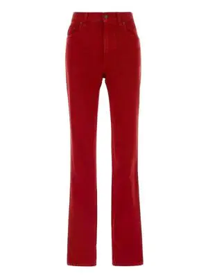 Chloé Slim-fit Jeans - Red