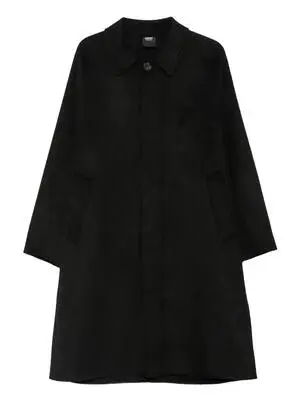 OMC Marlon Single-breasted Coat - Black