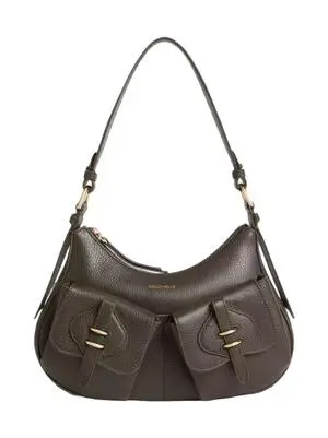 COCCINELLE Small Mavery Pocket Shoulder Bag - Green