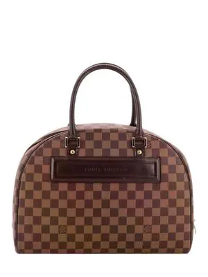 LOUIS VUITTON Nolita Damier Satchel - Brown