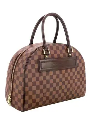 LOUIS VUITTON Nolita Damier Satchel - Brown