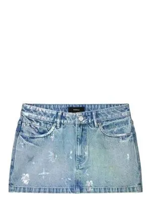PURPLE BRAND PURPLE BRAND Monogram Mini Skirt