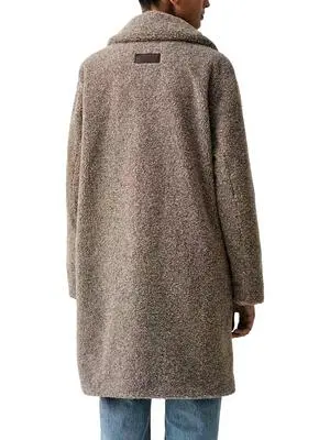Marc O'polo Bouclé Coat - Neutrals