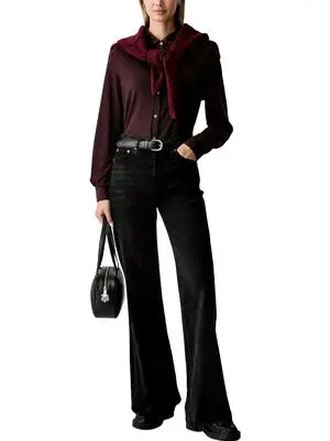 Marc O'polo Long Sleeve Button-down Shirt - Red
