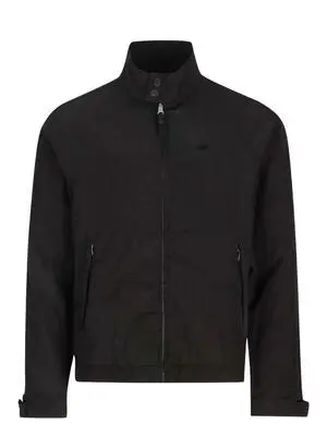 MASSIMO OSTI STUDIO Raglan Sleeve High-neck Jacket - Black