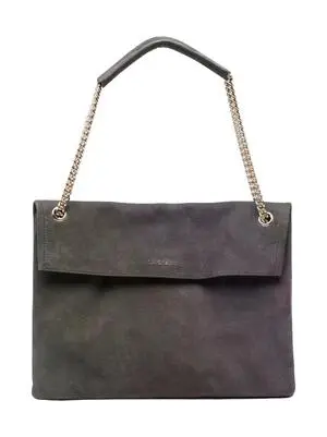 ORCIANI Orciani Logo-Plaque Foldover Shoulder Bag