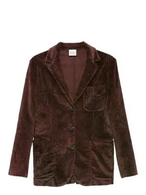 19.61 MILANO 19.61 Milano Corduroy Single-Breasted Coat