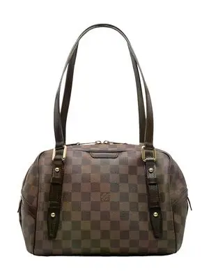 LOUIS VUITTON Damier Ebene Rivington Pm Shoulder Bag - Brown