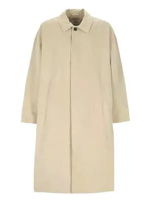 LES DEUX Button-fastening Coat - Neutrals