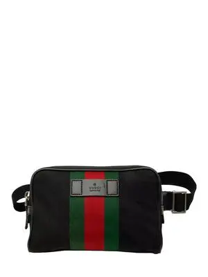 GUCCI Gucci Canvas Techno Web Belt Bag