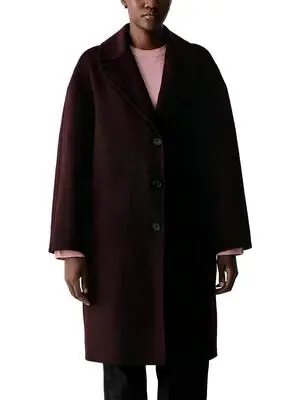 Marc O'polo Single-breasted Coat - Red