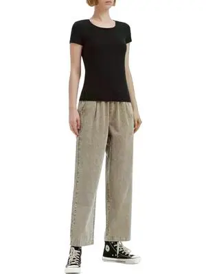FINGERCROXX FINGERCROXX Corduroy Pleated Trousers