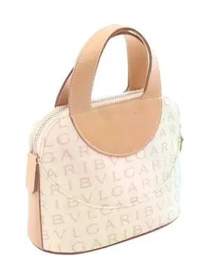 BVLGARI Logomania Mini Handbag - Neutrals