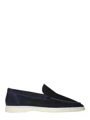 AURELIEN Suede Loafers - Blue