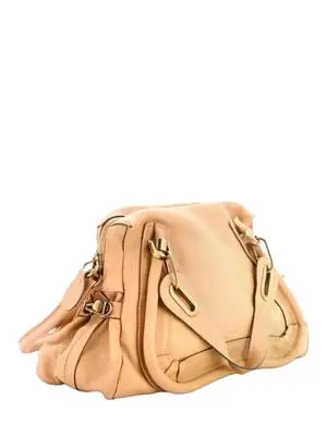 Chloé Chloé Paraty Leather Medium Satchel Neutrals
