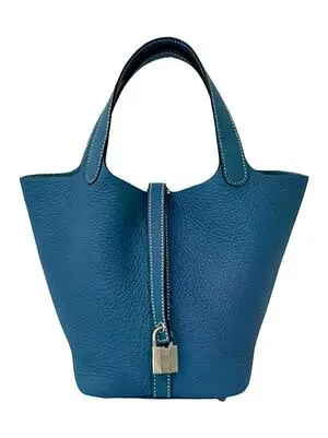 HERMÈS Hermès Clemence Picotin Lock 18 Handbag