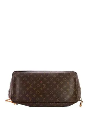 LOUIS VUITTON Monogram Tote Bag - Brown