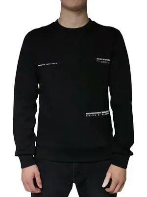 Dolce & Gabbana Graphic Print Crewneck Sweatshirt - Black
