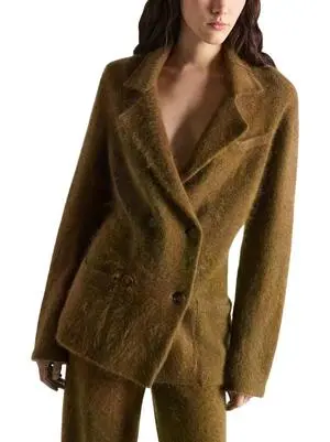 Dorothee Schumacher Double-breasted Jacket - Brown