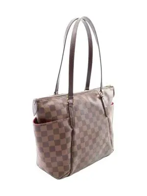 LOUIS VUITTON LOUIS VUITTON Damier Ebene Totally Tote Bag Brown