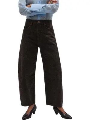 ME+EM Engineered Barrel Jean - Brown Multi