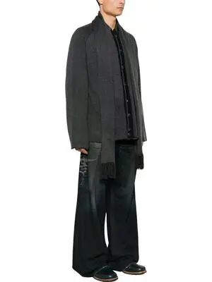 ZIGGY CHEN Knitted Cardigan - Grey
