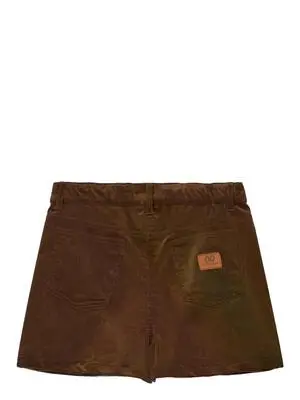 CHOCOOLATE Corduroy Shorts - Brown