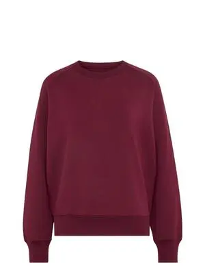 Adidas Soft Lux Loose Sweatshirt - Maroon
