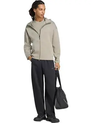 Adidas Z.n.e. Full Zip Track Top - Silver Pebble