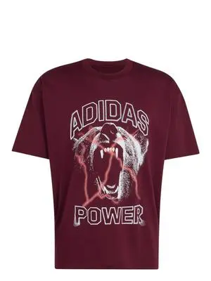 Adidas Climacool Primelift Training Graphic T-shirt - Maroon