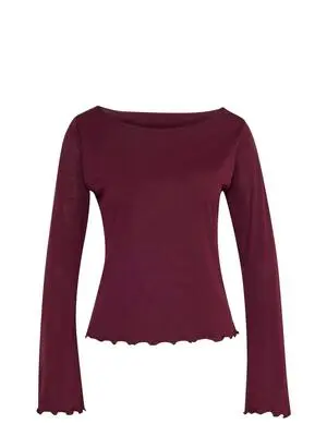 Adidas Motion Long Sleeve T-shirt - Maroon