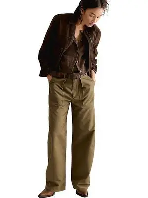 AGOLDE Low Curve Utility Pants - Uniform