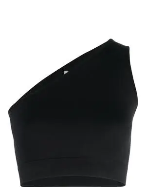 Rick Owens Asymmetric One-shoulder Bra Top - Black