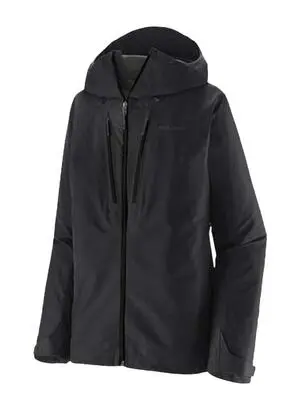 Patagonia Long Sleeve Hooded Jacket With Monogrammed Pattern - Black
