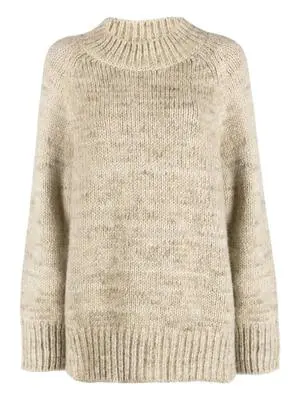 MAISON MARGIELA Botanical Dye Crew-neck Jumper - Nude